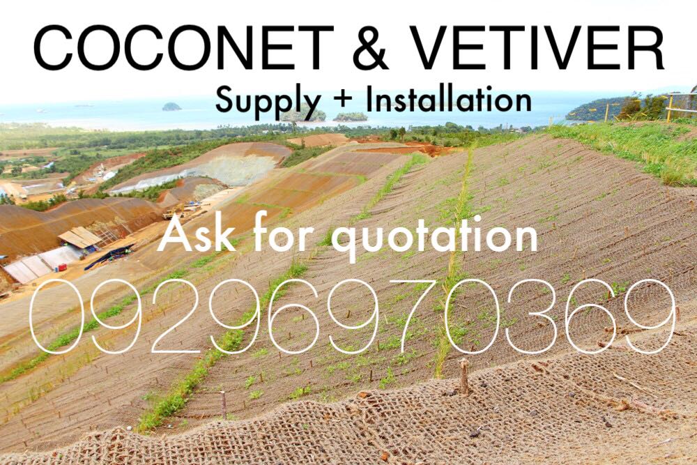 Installation of coconet, Commercial & Industrial, Construction Tools ...