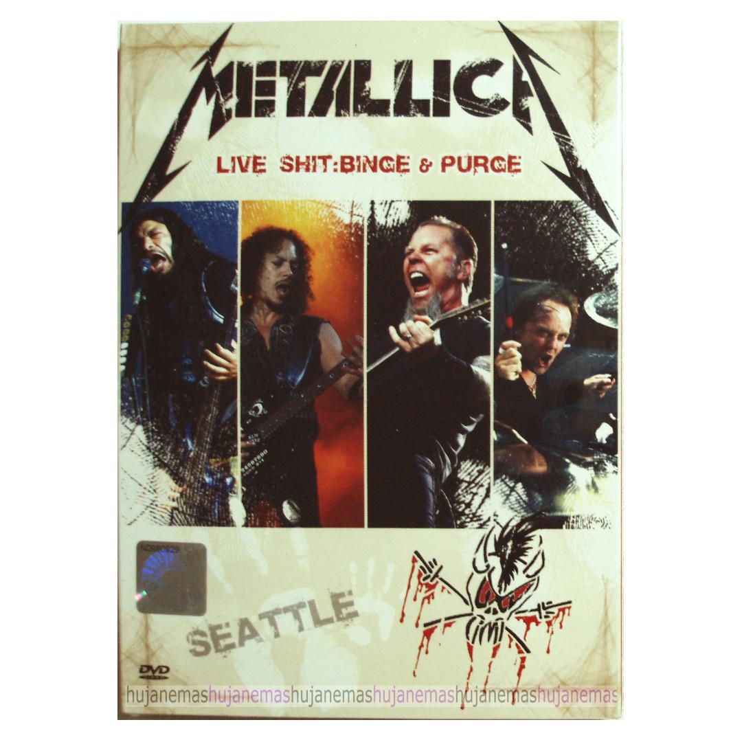 METALLICA - Live Shit : Binge & Purge - Seattle DVD, Hobbies & Toys ...