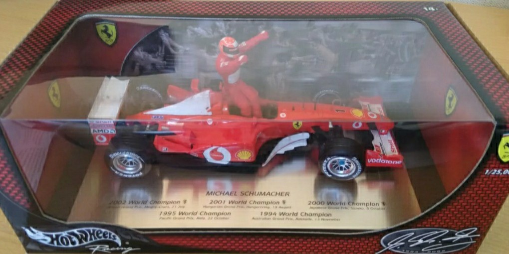 Michael Schumacher 1:18 Ferrari F1 5 times World Champion, Hobbies ...