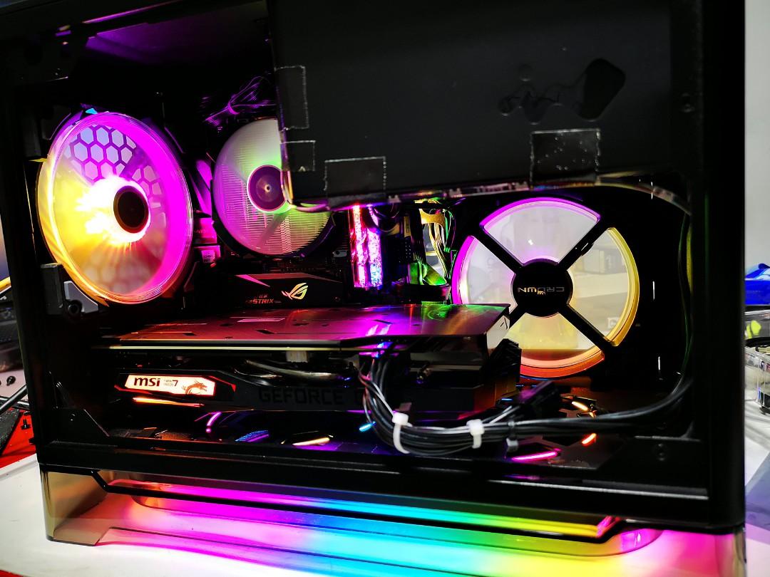 MSI AMD RYZEN 3000 BUILDS THIRD GEN GAMING PC 3200G 3400G 3600 3700X ...