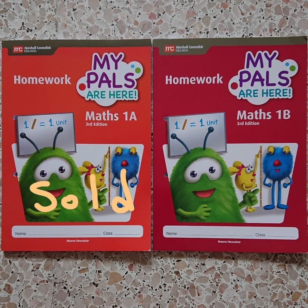 My Pals Are Here! Maths Homework 1A & 1B (3rd Edition), Hobbies & Toys ...