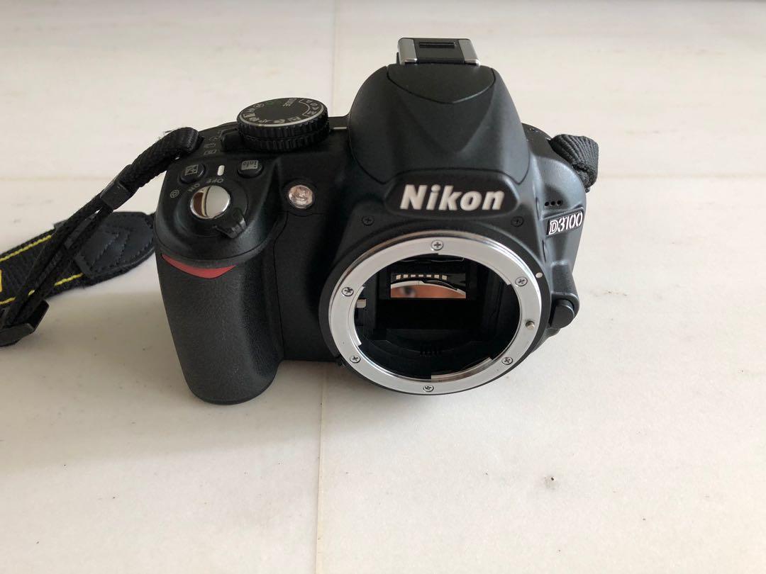 Nikon D3100 set, Photography, Cameras on Carousell