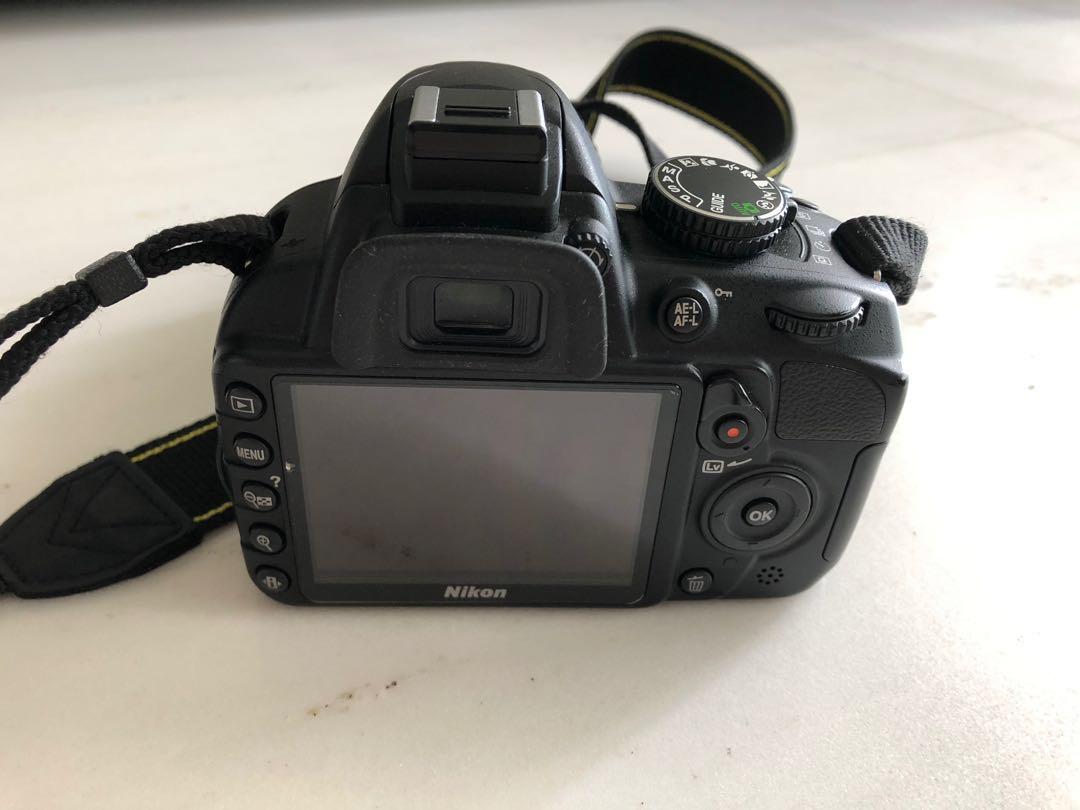 Nikon D3100 set, Photography, Cameras on Carousell