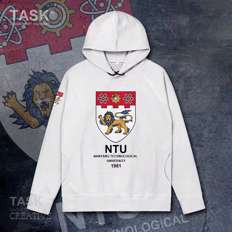 NTU Nanyang Technological University Big Logo Hoodies, Women's Fashion ...