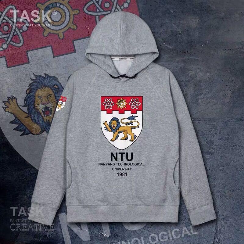 NTU Nanyang Technological University Big Logo Hoodies, Women's Fashion ...