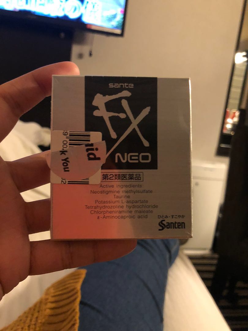 Sante FX NEO eye drop, Beauty & Personal Care, Vision Care on Carousell