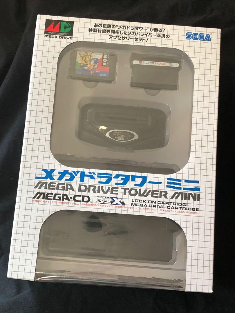 SEGA Mega drive tower mini, 電子遊戲, 遊戲機配件, 互動遊戲Figure - Carousell