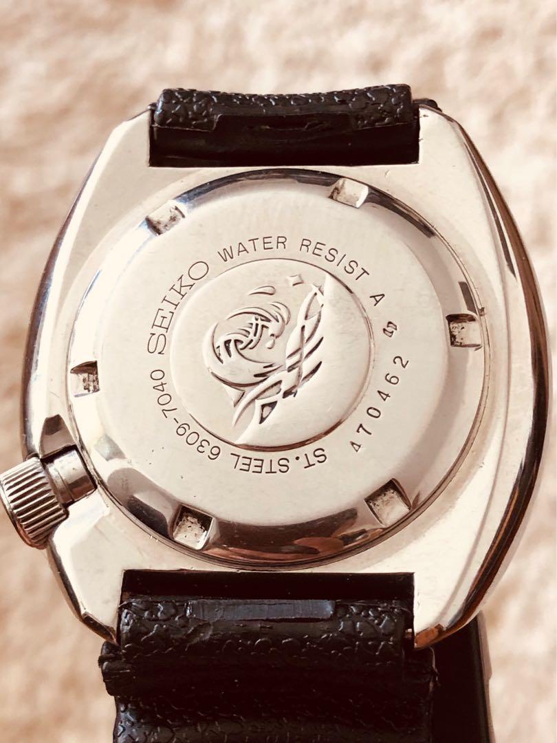 SOLD: Seiko Vintage Diver Turtle 6309 - 7040, Luxury, Watches on Carousell