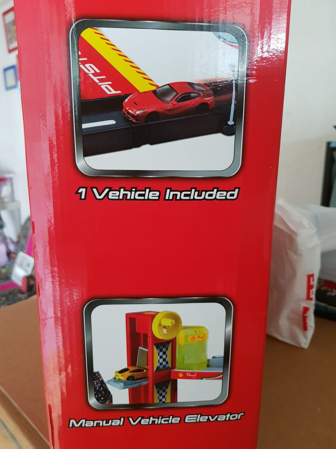 Shell Ferrari Die-Cast Cars and Racing Garage, Hobbies & Toys, Toys ...