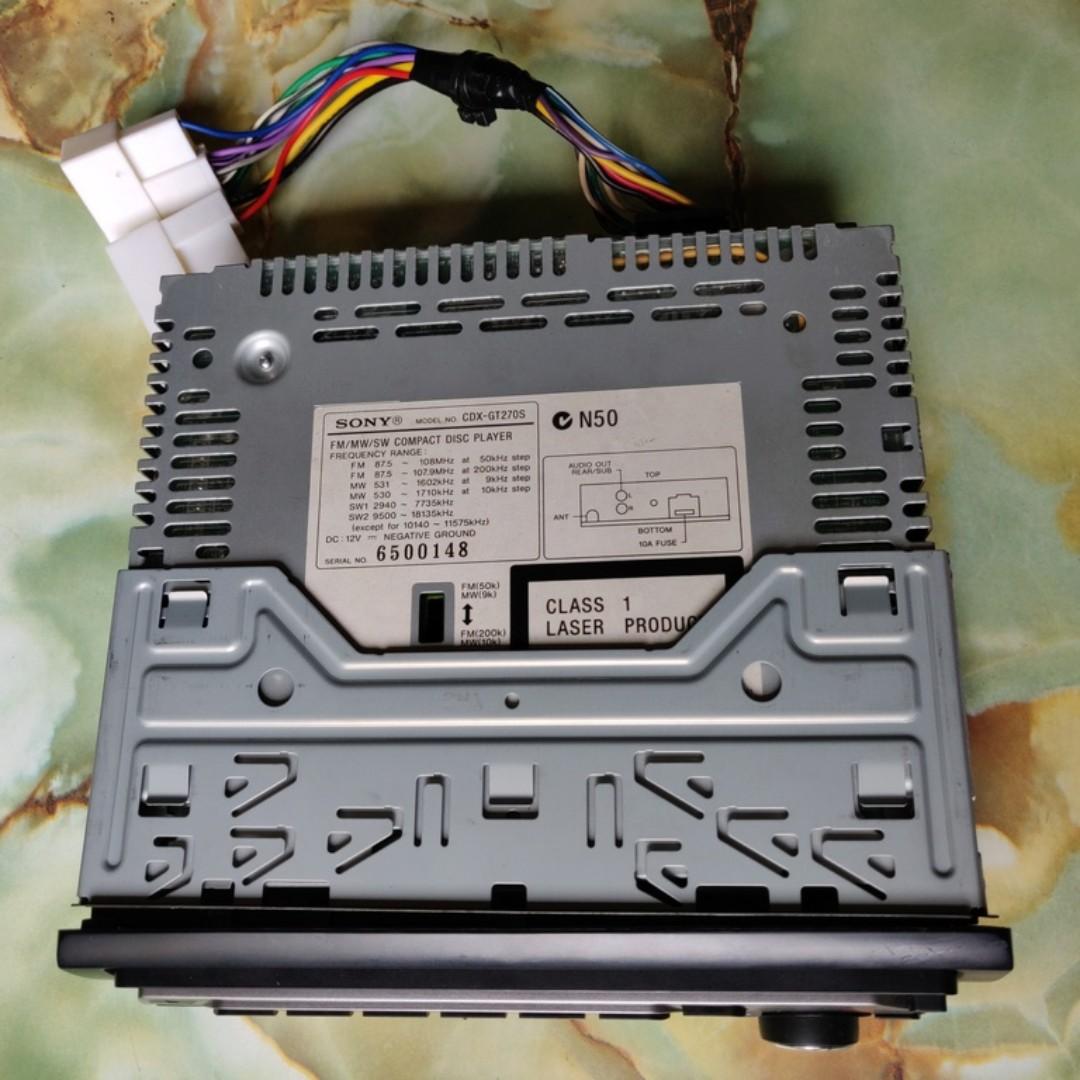 SONY Car Radio & CD Player, Car Accessories, Accessories on Carousell