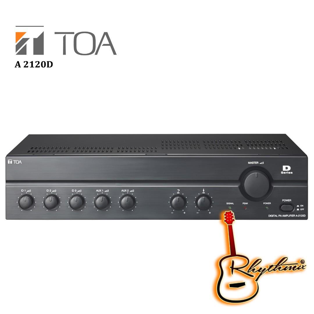 TOA A 2120D AS Mixer Amplifier, Hobbies & Toys, Music & Media, CDs ...