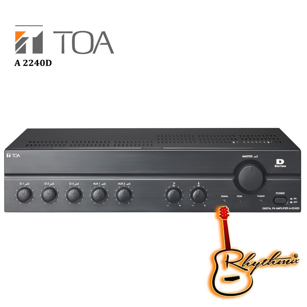 TOA A 2240D AS Mixer Amplifier, Hobbies & Toys, Music & Media, CDs ...