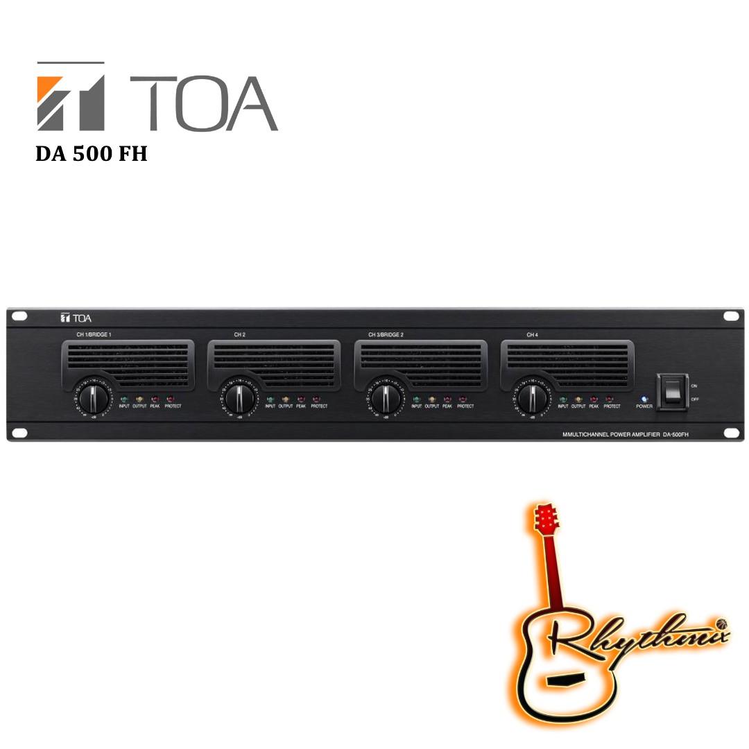 TOA DA 500 FH Multi-Channel Power Amplifier, Hobbies & Toys, Music ...