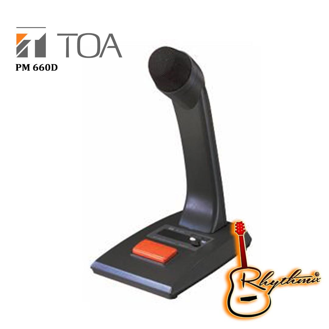 TOA PM 660D Paging Desktop Microphone, Hobbies & Toys, Music & Media ...