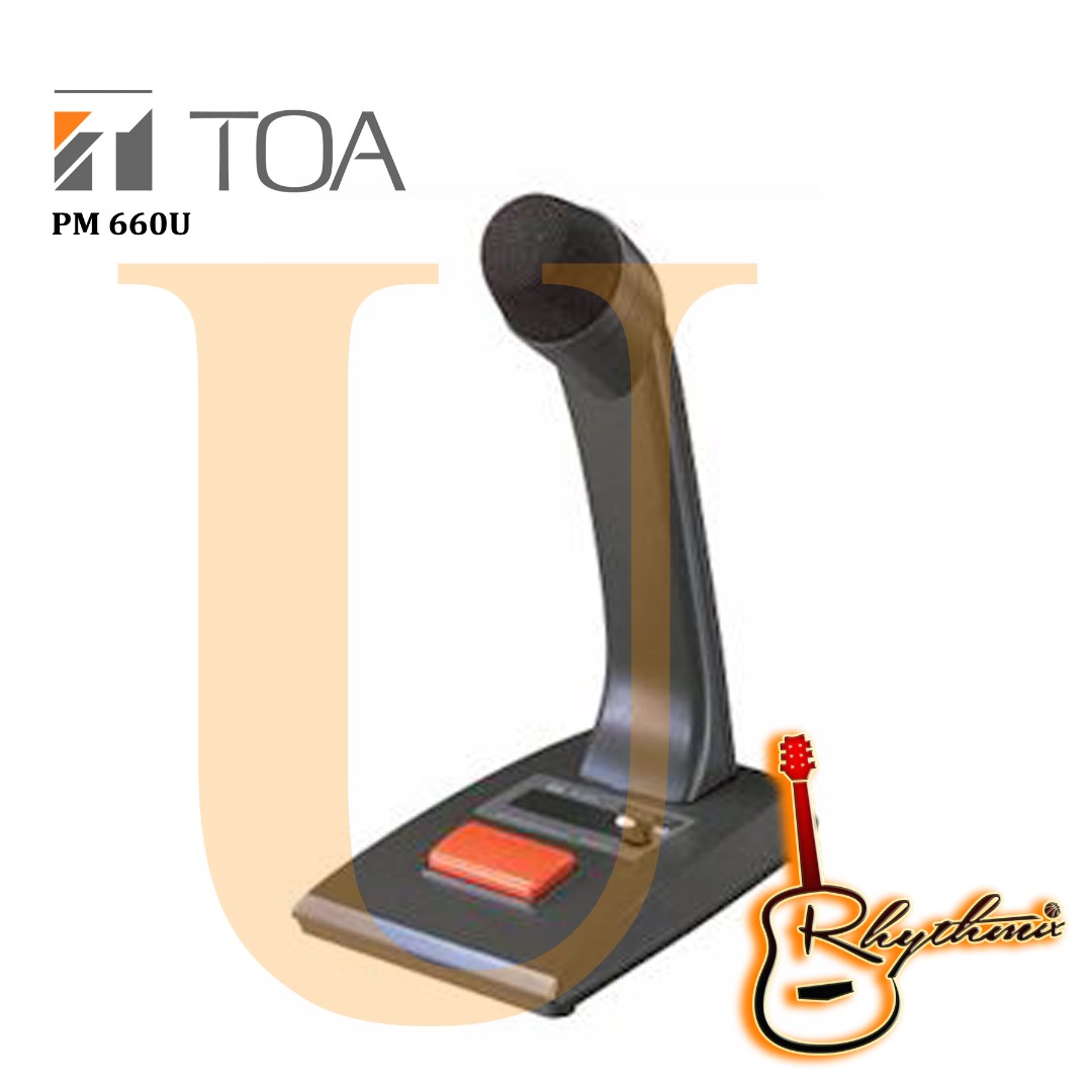 TOA PM 660U Paging Desktop Microphone, Hobbies & Toys, Music & Media ...