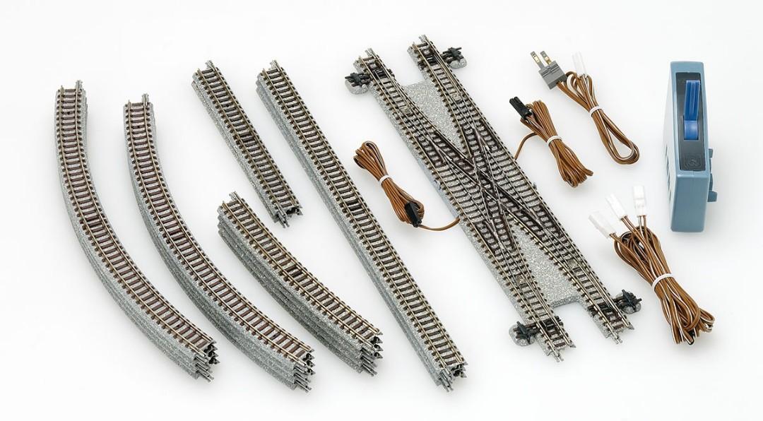 Tomix 91064 rail see double tracking set (track layout D), Hobbies ...