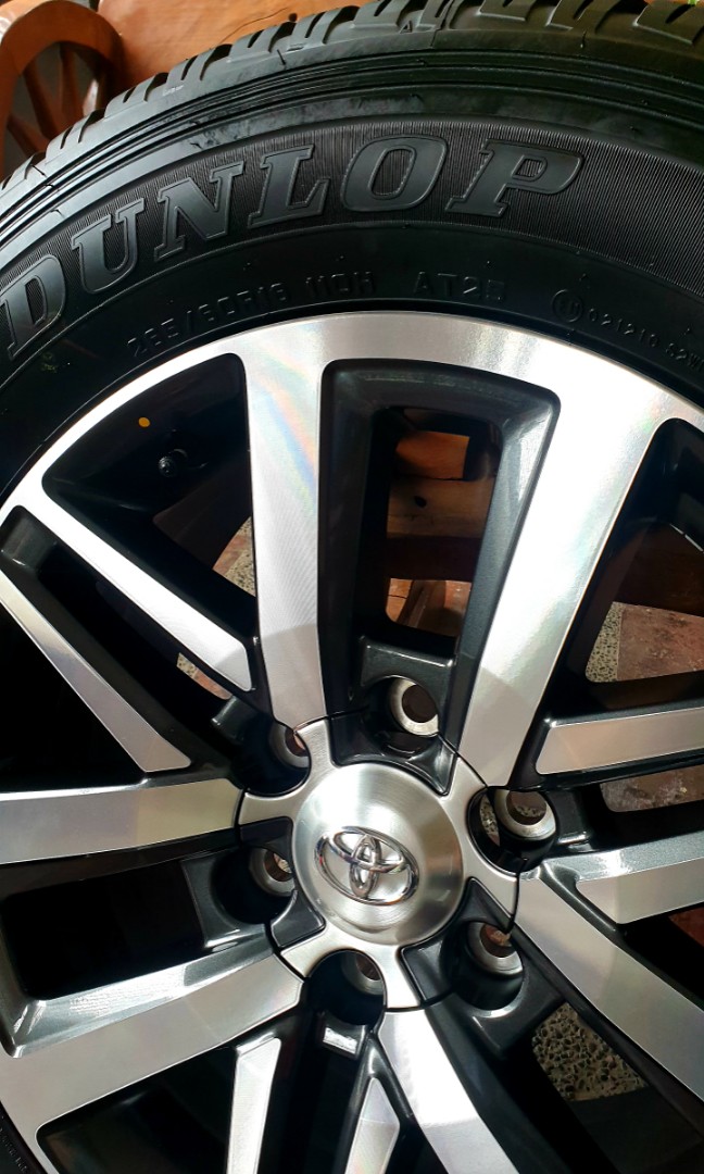 Toyota Fortuner V 2020 Original Stock Wheel Set of 4, Car Parts ...