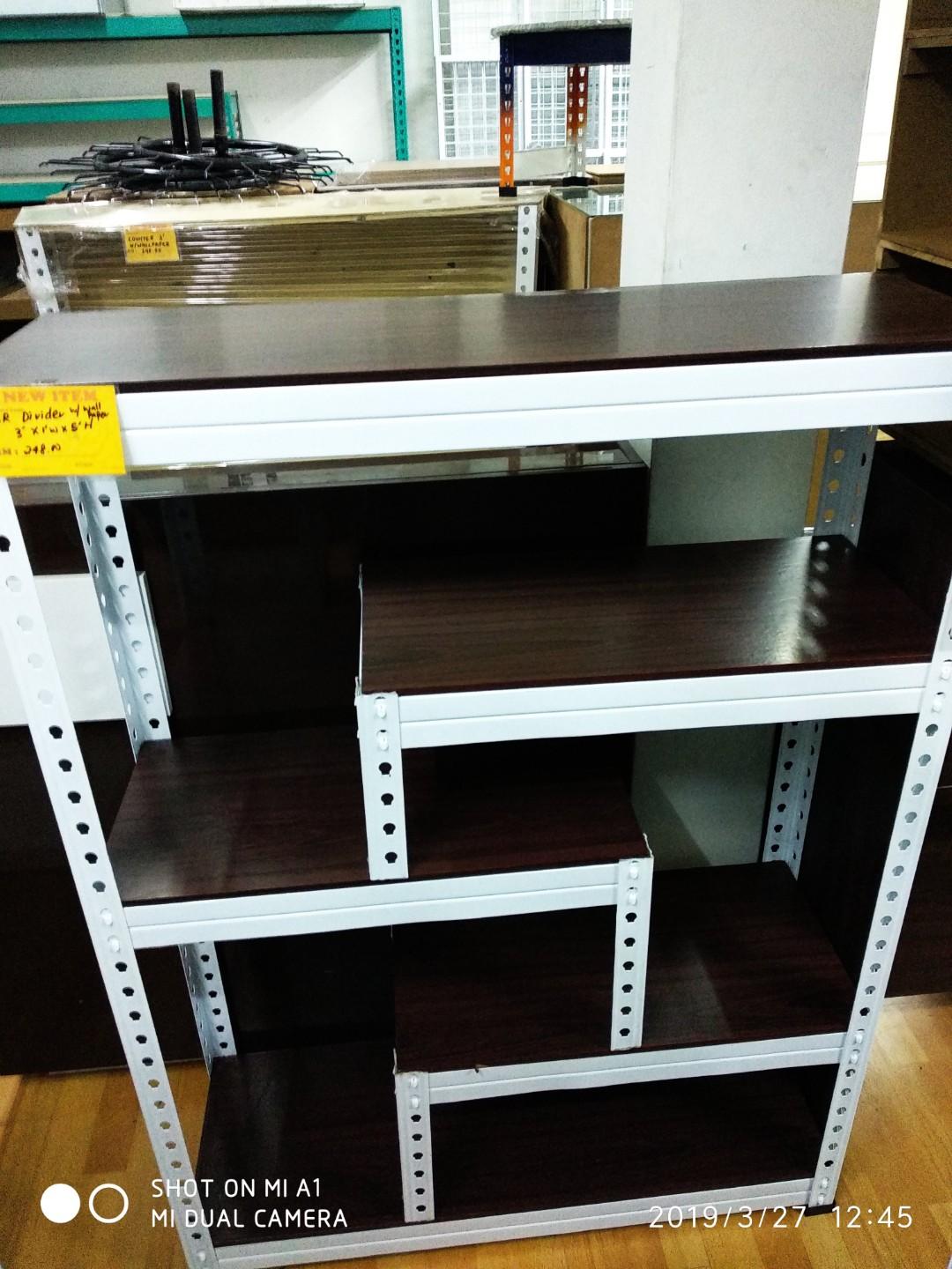 Unique Divider Display Rack ( Boltless ) Custom Made, Furniture & Home ...