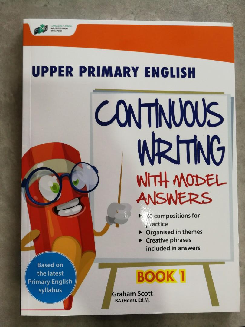 Upper Primary English-Continuous writing with model answers, Hobbies ...