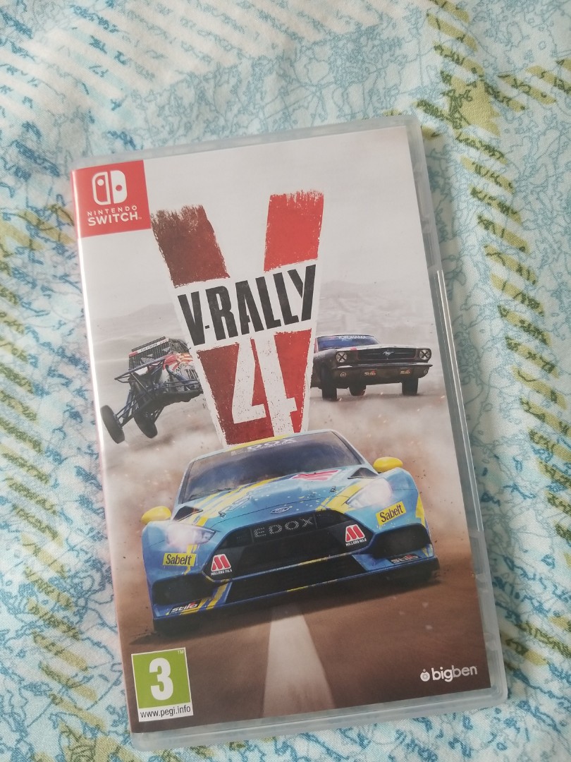 V-Rally 4(Switch game), 電子遊戲, 電子遊戲, Nintendo 任天堂 - Carousell