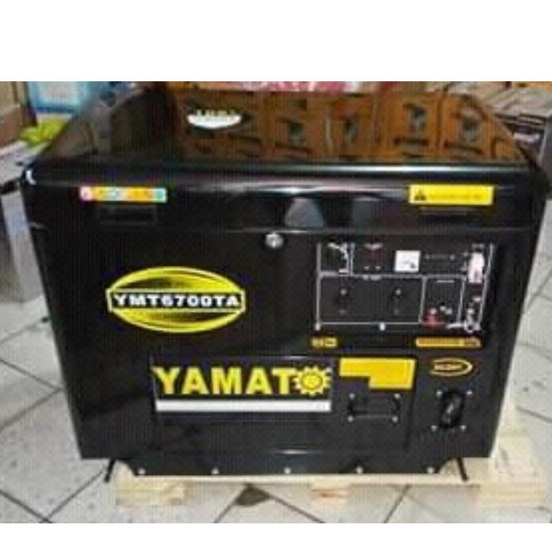 Yamato 5.5kva Silent-type Diesel Generator, Commercial & Industrial ...