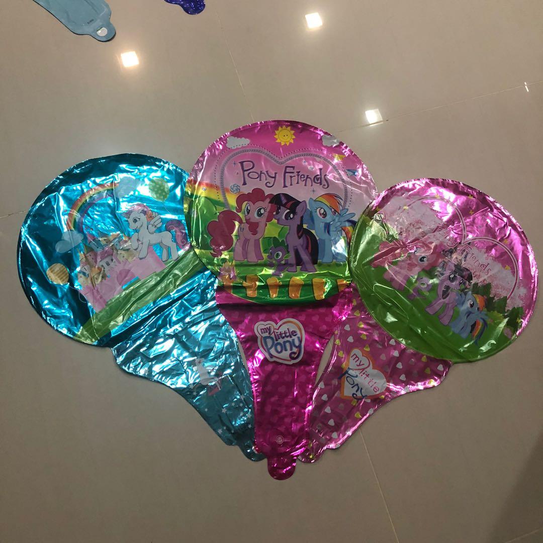 $1 my little pony handheld balloons, Hobbies & Toys, Occasions & Party ...