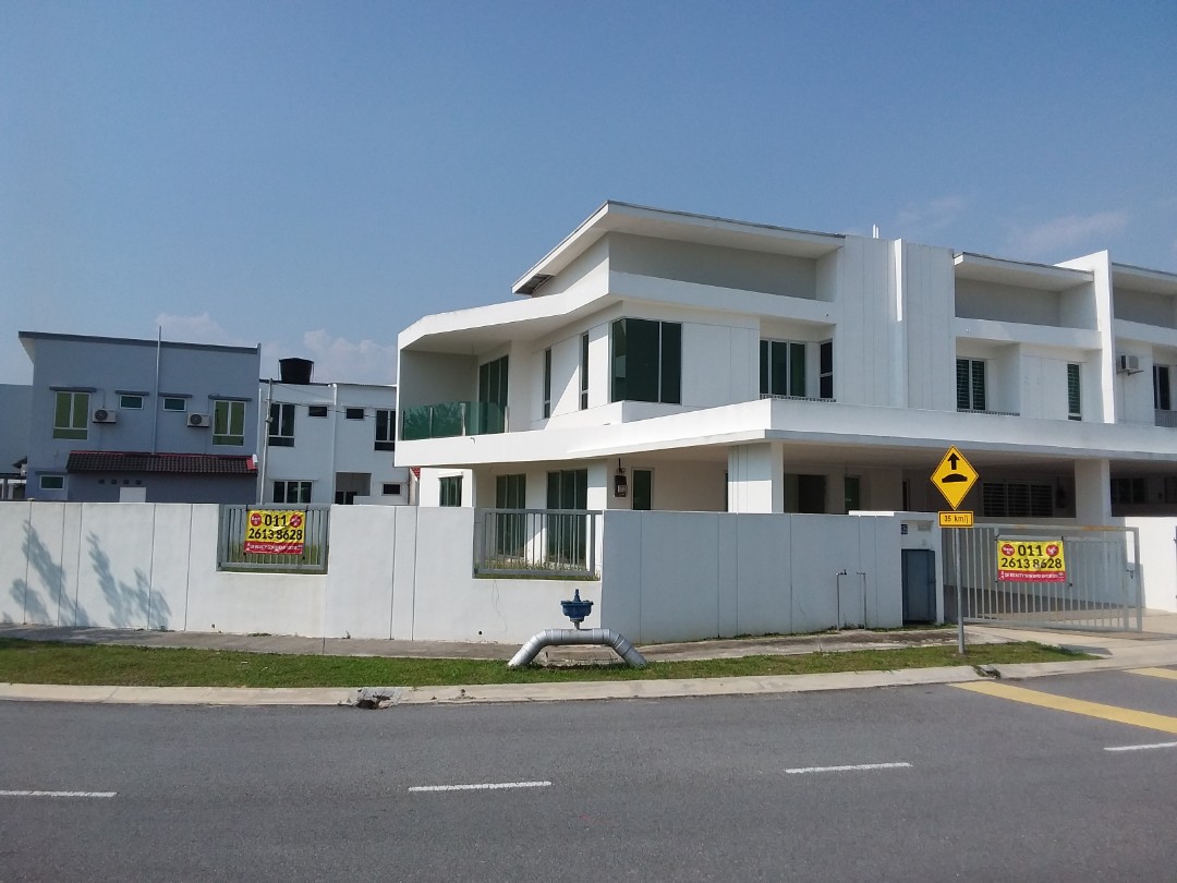 6100SF Huge Land Corner Lot 2 STY Superlink Castora,Hijayu 1, Sendayan, Property, For Sale on ...