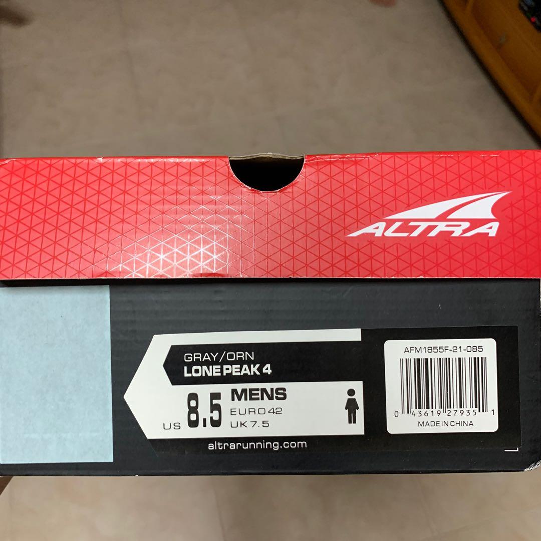 ALTRA LONE PEAK 4 MENS, Men's Fashion, Activewear on Carousell