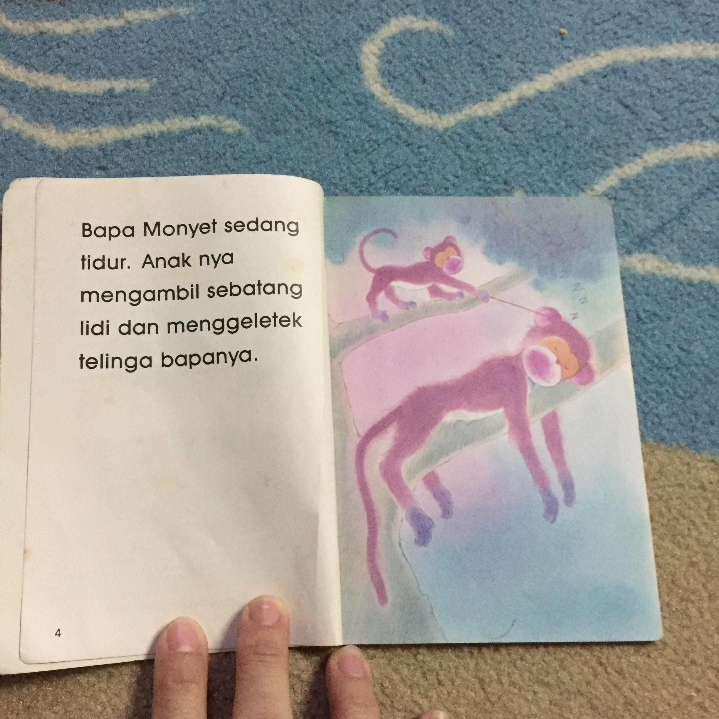 Anak monyet BM story book, Hobbies & Toys, Books & Magazines ...