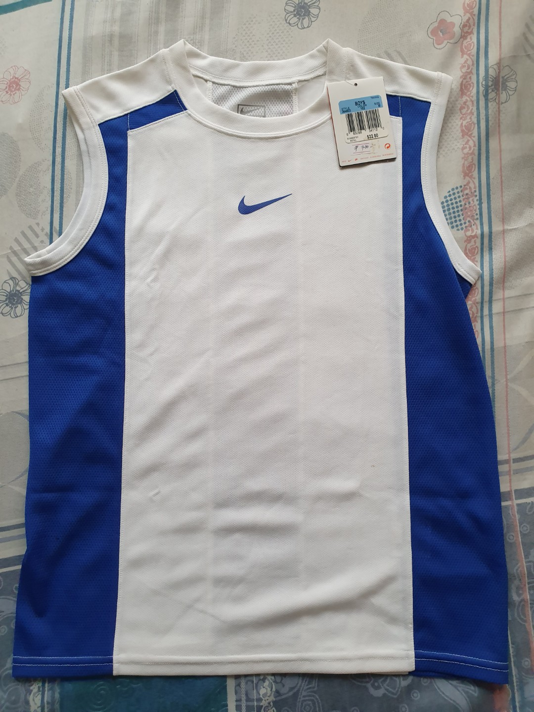 Authentic Dri-fit white sando Medium kids, Men's Fashion, Activewear on ...