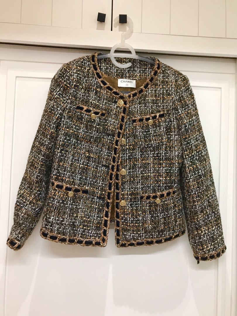 Chanel Overrun Jacket, Women's Fashion, Coats, Jackets and Outerwear on ...