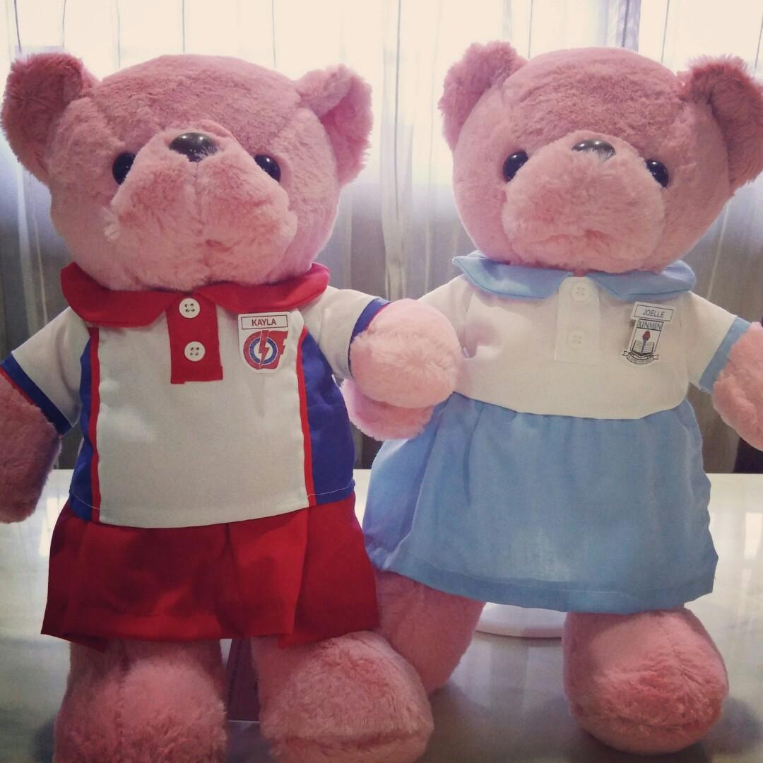 Customised CHIJ Graduation Bear (34cm Bear), Hobbies & Toys, Toys ...