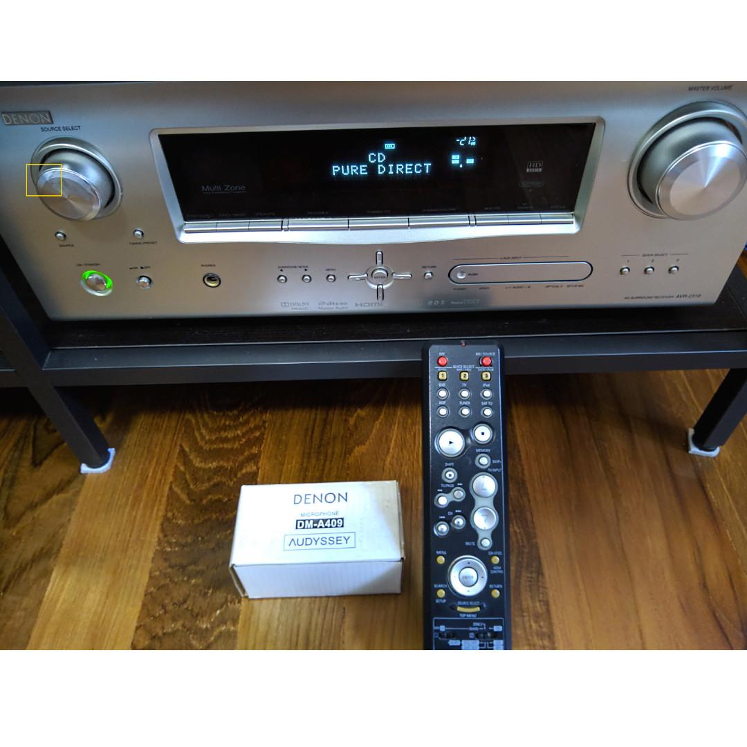 Denon AVR-2310 AV amplifer, Audio, Soundbars, Speakers & Amplifiers on ...