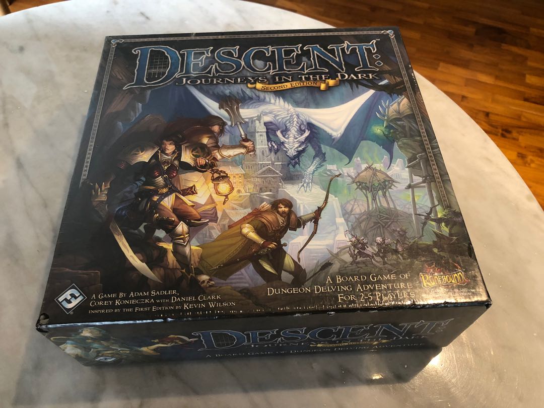 Descent: Journeys in the Dark (Second Edition), Hobbies & Toys, Toys ...