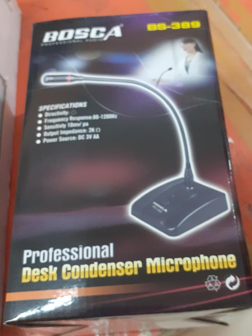 Desk Microphone, Audio, Other Audio Equipment on Carousell