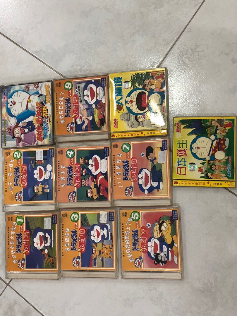 Doraemon VCD/DVD, Hobbies & Toys, Music & Media, CDs & DVDs on Carousell