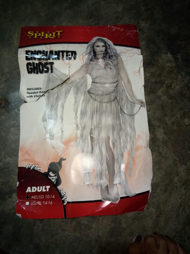 Enchanted ghost costume, Women's Fashion, Dresses & Sets, Traditional ...