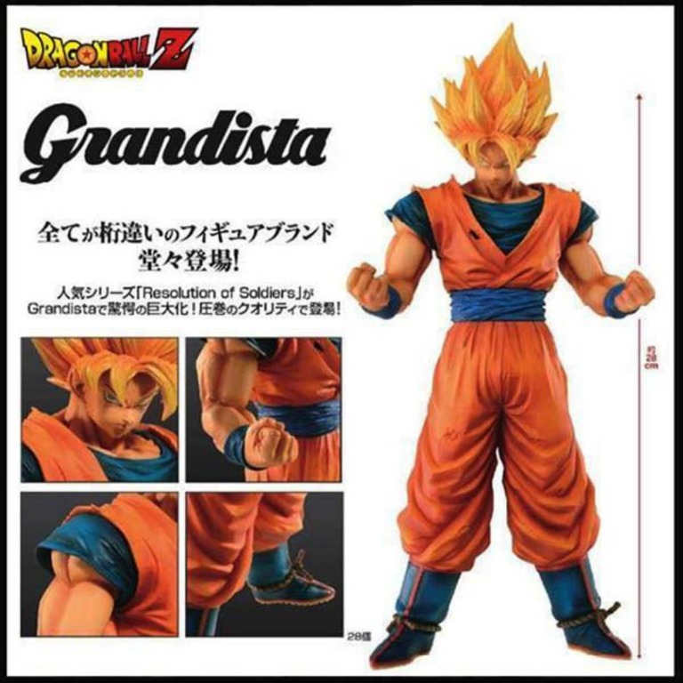 Grandista Dragon Ball Super Saiyan Goku, Hobbies & Toys, Collectibles ...