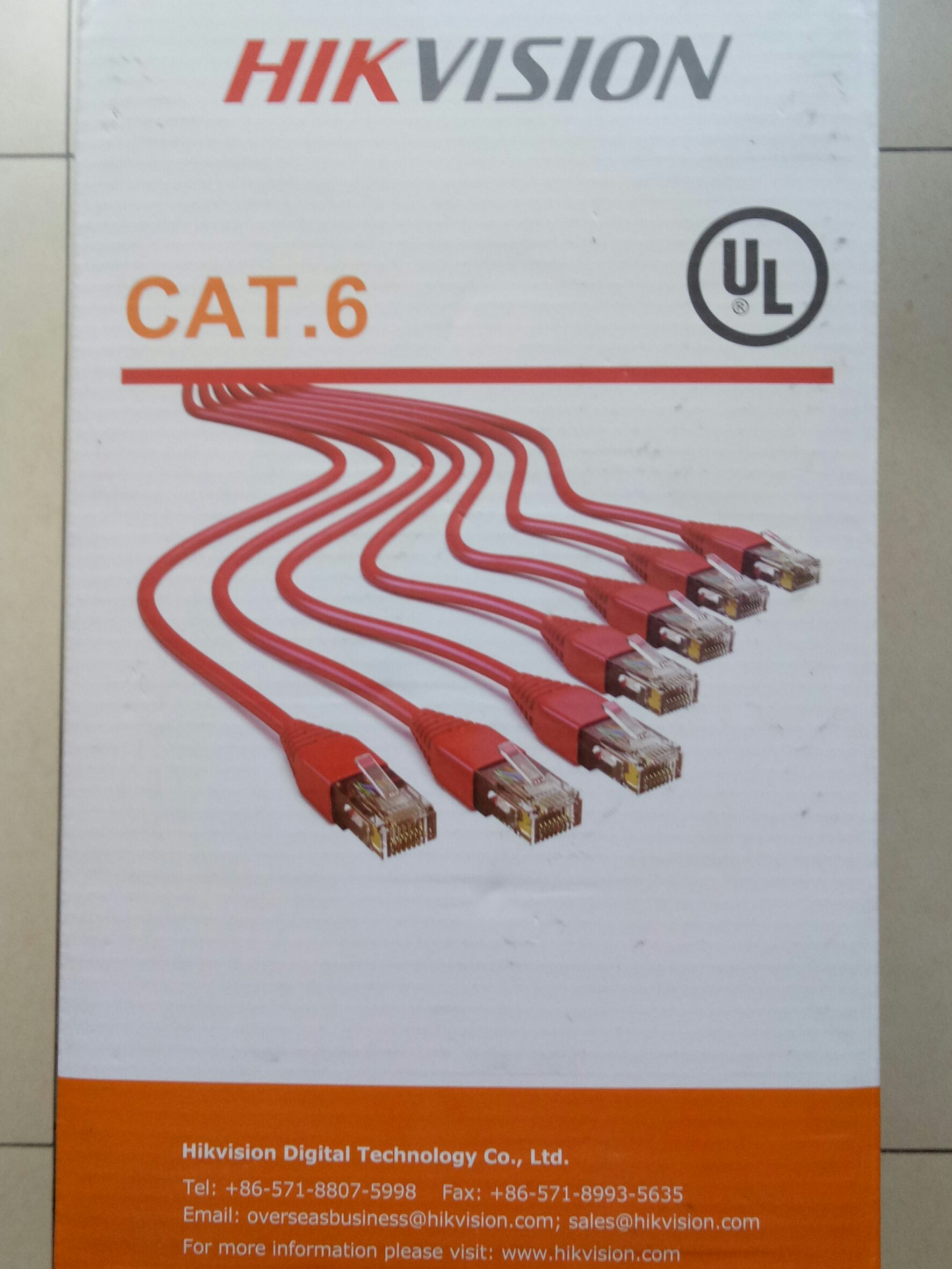 HikVision CAT 6 Cable 305m, Computers & Tech, Parts & Accessories ...