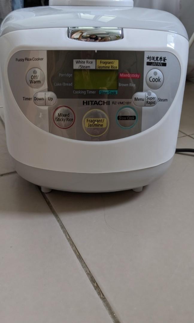 Hitachi Rice Cooker, TV & Home Appliances, Kitchen Appliances, Cookers ...