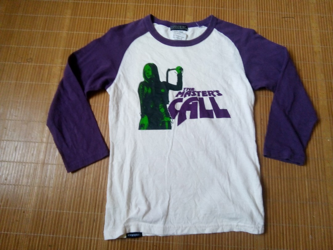 Hysteric glamour the master call pit haluss, Men's Fashion, Tops & Sets ...