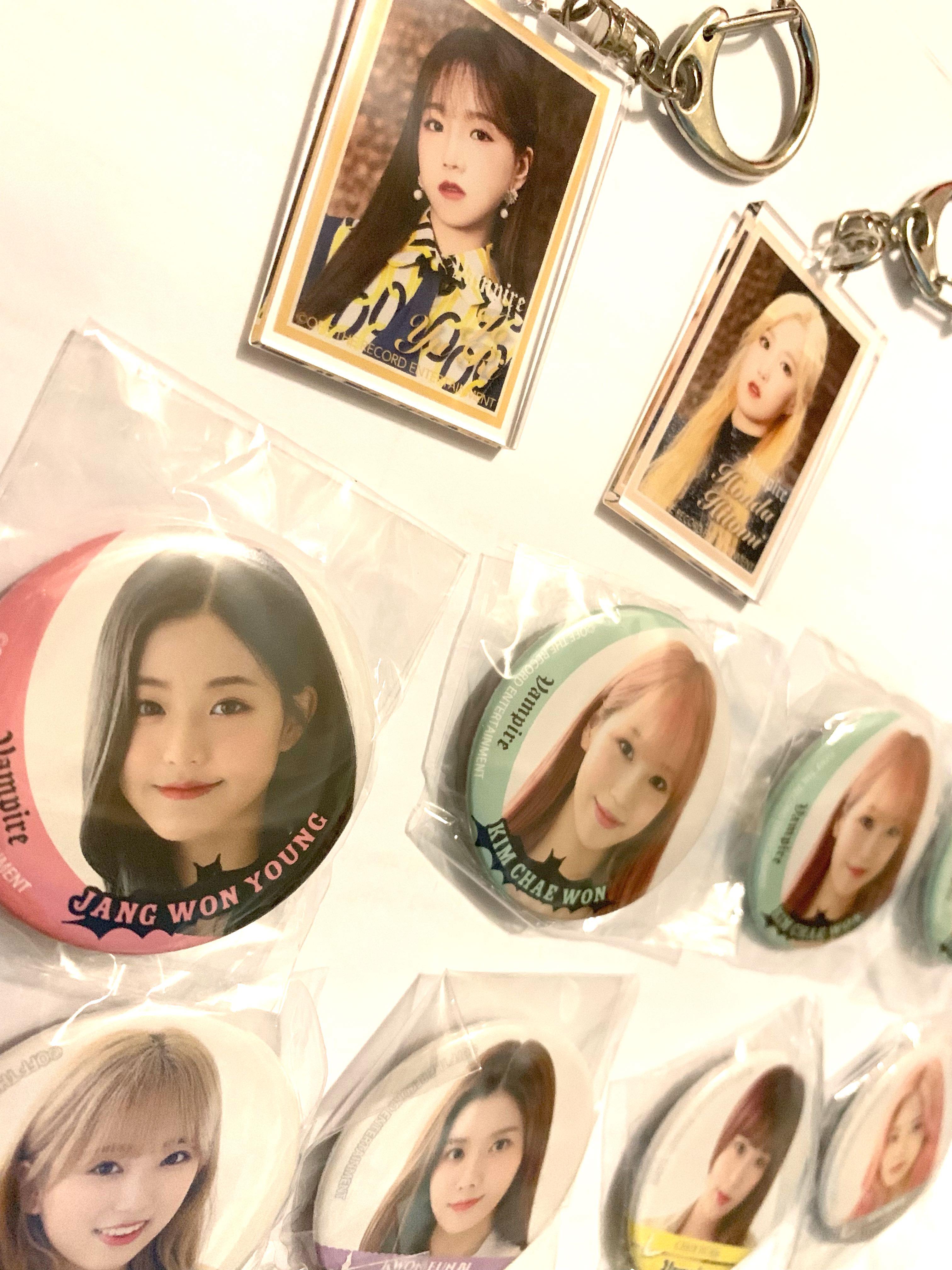 IZONE Keychain Pin Official Japan Popup IZ*ONE, Hobbies & Toys ...