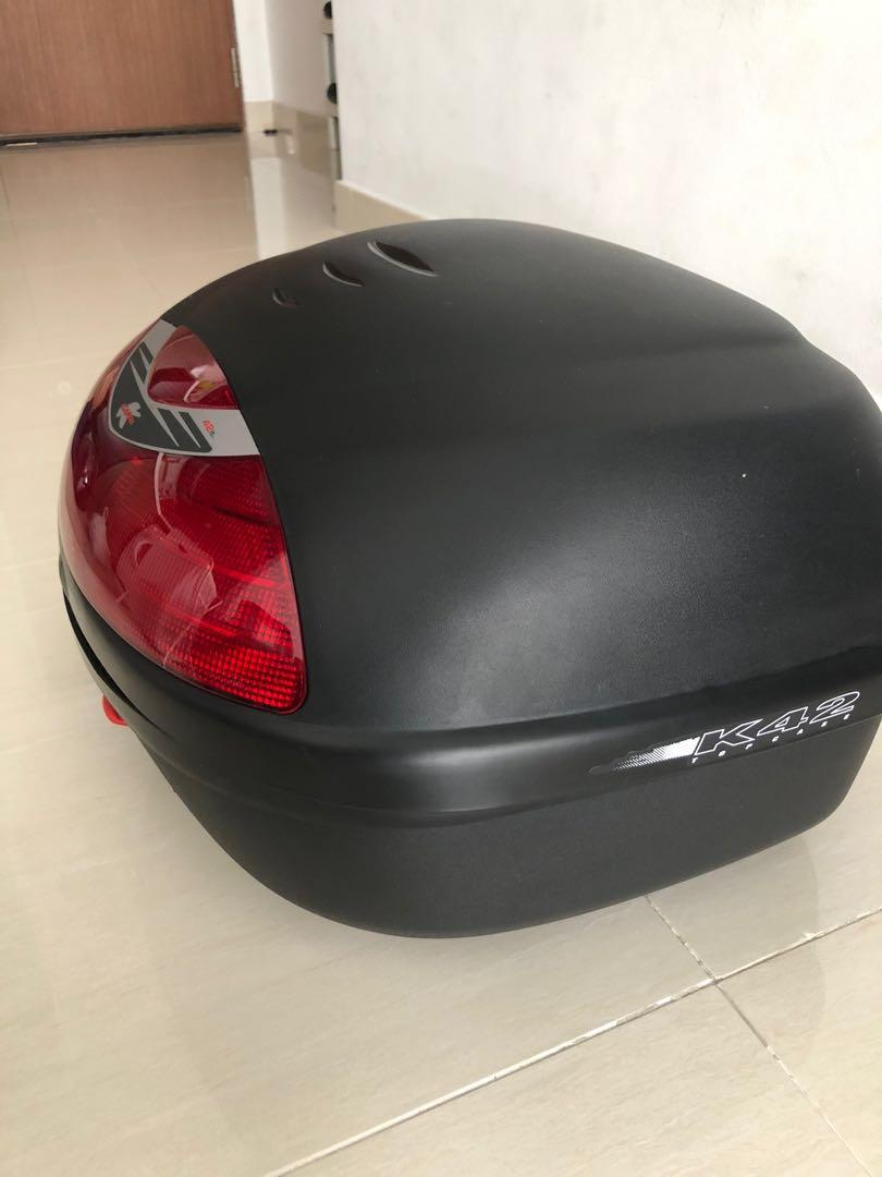Kappa Top Box K42 42 litre with base plate, Motorcycles, Motorcycle ...