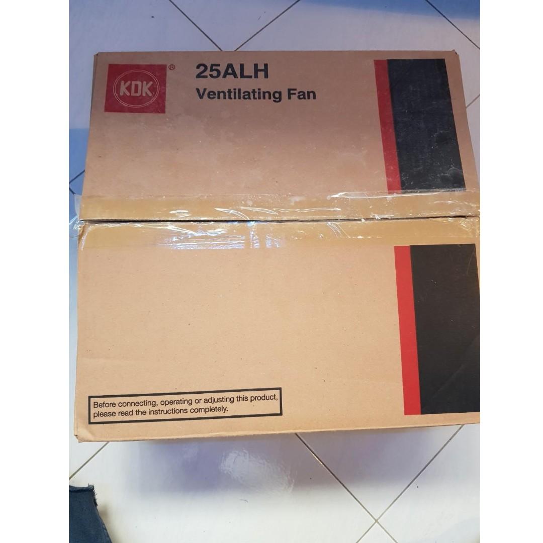 KDK 25ALH Ventilation Fan, Home Appliances, Cooling & Air Care on Carousell