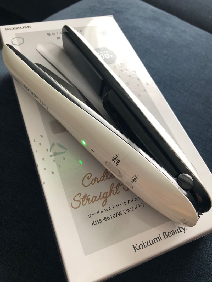 KOIZUMI Cordless Straight Iron (WHITE) KHS-8620W, Beauty & Personal Care, Hair on Carousell