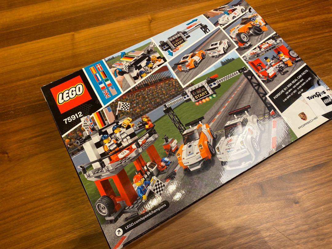 Lego 75912 Porsche 911 GT Finish Line, 興趣及遊戲, 玩具 & 遊戲類 - Carousell