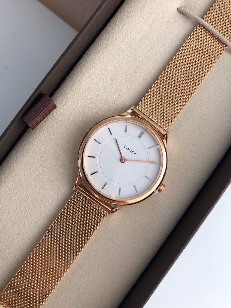 Linjer USD249 Petite Mesh Watch Rose Gold, Mobile Phones & Gadgets ...