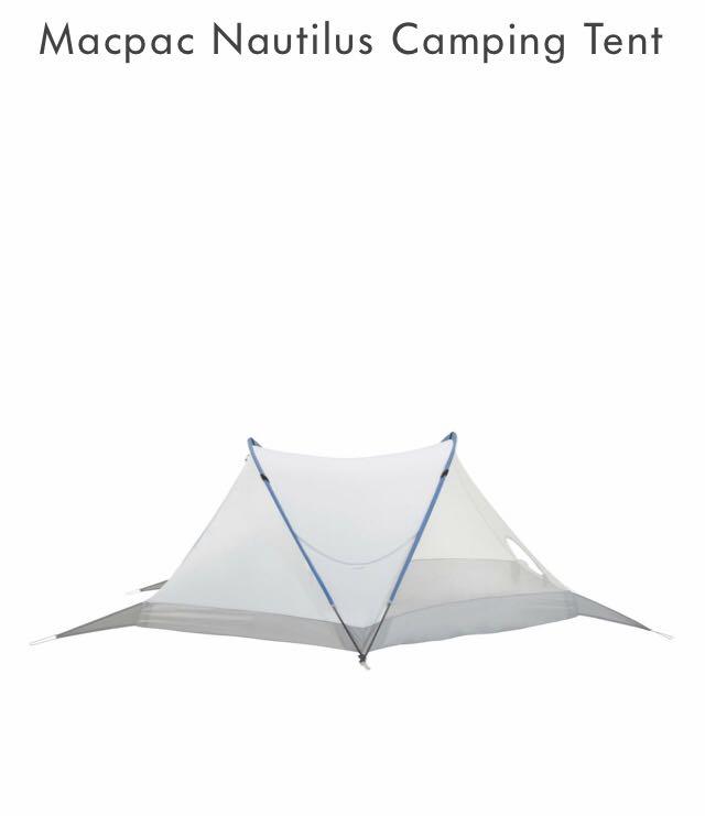 Macpac Nautilus Tent, Sports Equipment, Hiking & Camping on Carousell