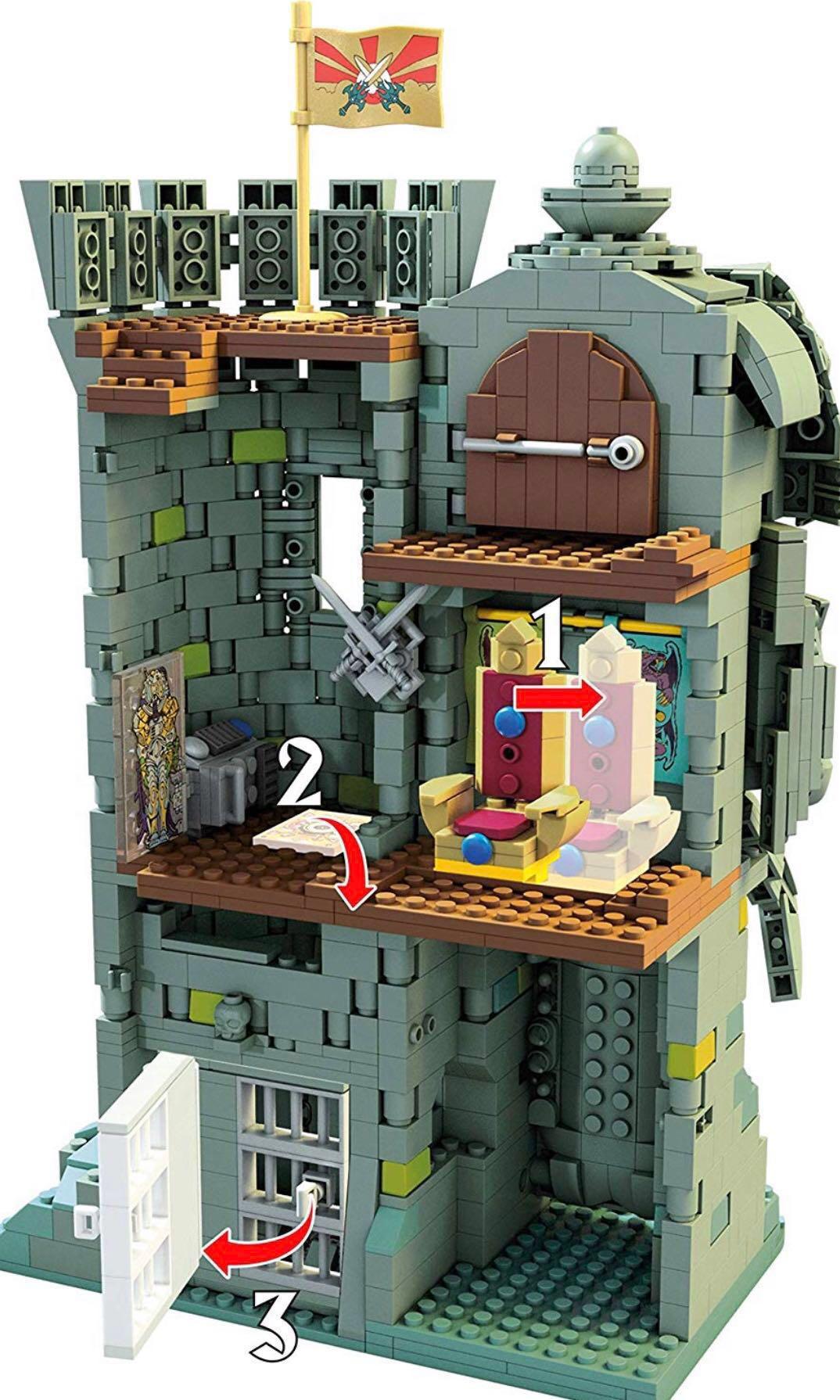 Mega Construx Masters of the Universe Castle Grayskull, Hobbies & Toys ...