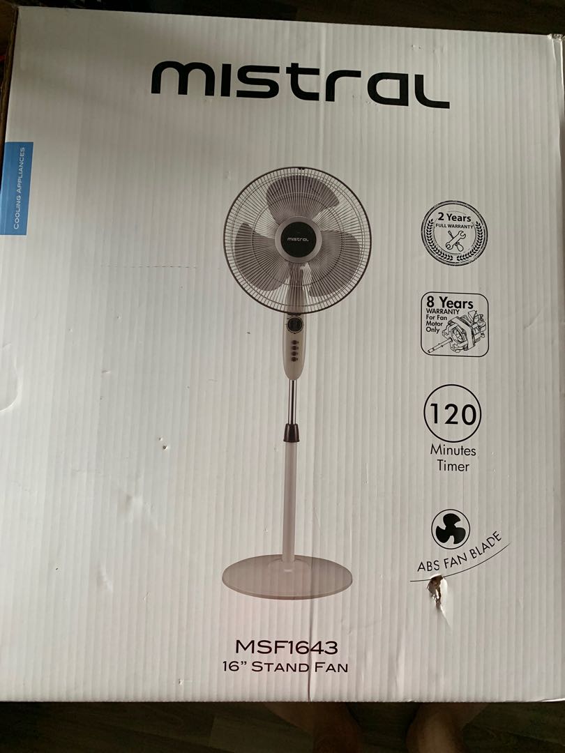 Mistral Stand Fan, Furniture & Home Living, Lighting & Fans, Fans on ...